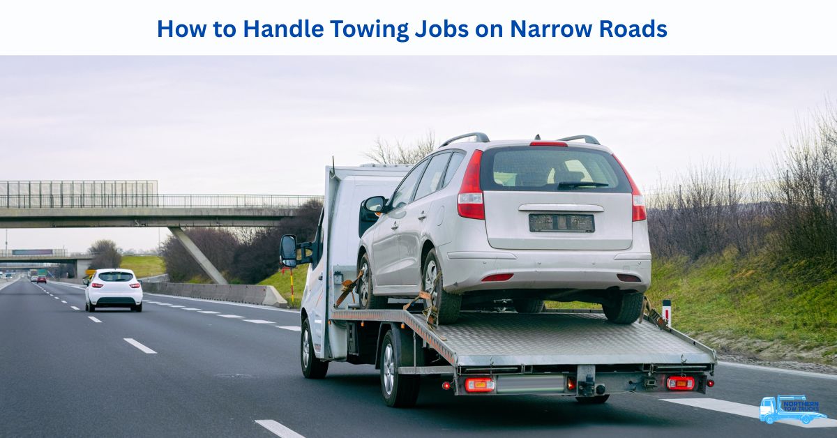 How to Handle Towing Jobs on Narrow Roads - Northern Tow Trucks Melbourne